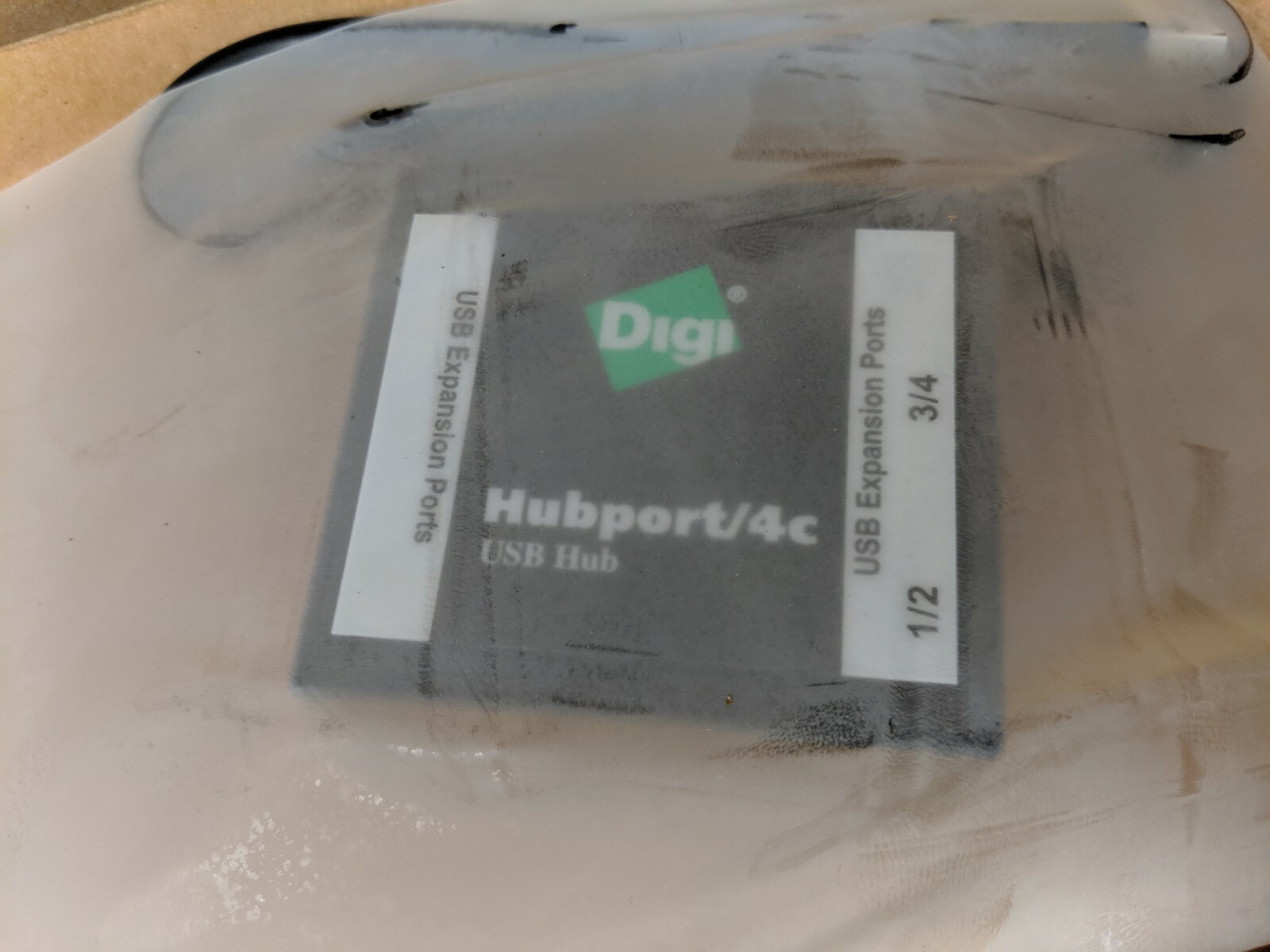DIGI Hubport/4c USB 2.0 10-28V USB HUB | eBay