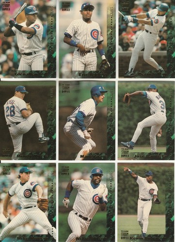(20) 1994 Stadium Club Team Chicago Cubs (20 Card Team Lot) See Scans ...