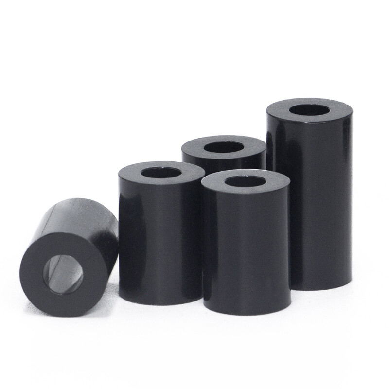 Black Nylon Spacers Plastic Standoff Washer ID 2.7-12mm OD 4-18mm ...