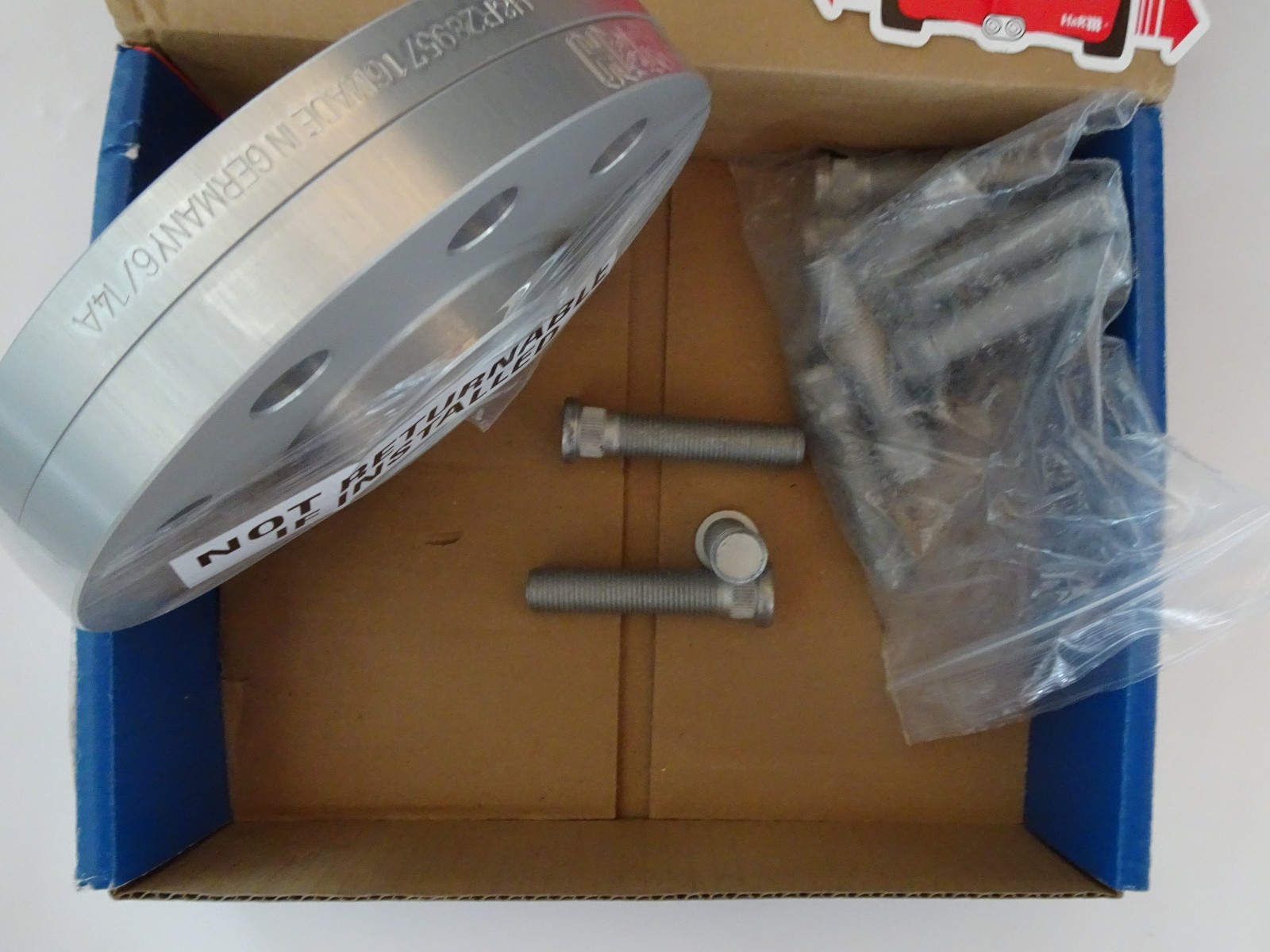 H & R PORSCHE 993 C2 C4 TURBO S WHEEL SPACER 1) SET 2 18 mm EACH ...