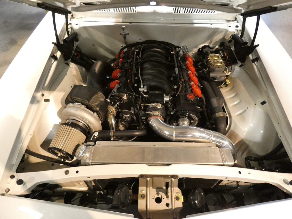 (1967 - 1969) Camaro LSx Swapped Single Turbo System - LS1, LS2, LS3 ...