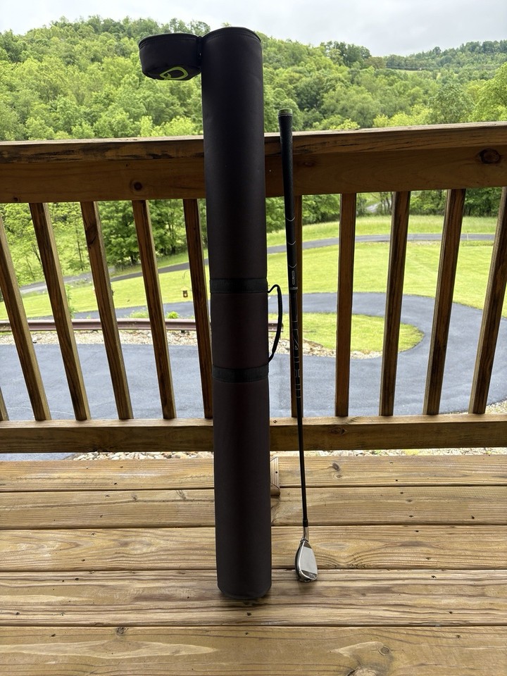 The Q Gen 1 Adjustable golf club with case. All In One Golf Club Right ...