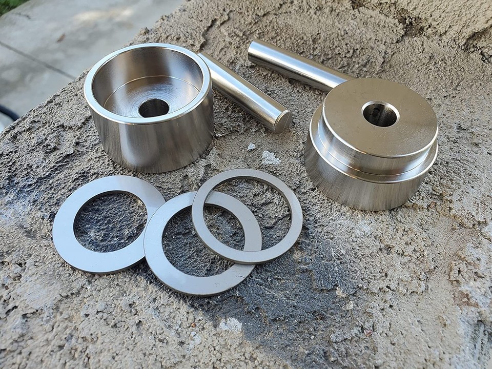 Coin Ring Puncher & Spacer Set | Punch Hole Coin Jewelry Making Tool ...