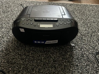Sony CFD-S50 Stereo CD Player Cassette Recorder AM/FM Radio Boombox ...