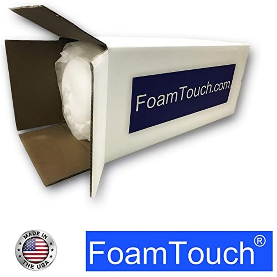 FoamTouch 3"x24"x72" high Density Polyurethane Foam, 3 x24 x72 inches ...
