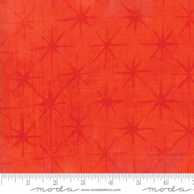 1yd x 42" 100% cotton Grunge Seeing Stars Tangerine 30148 24 Moda #1 | eBay