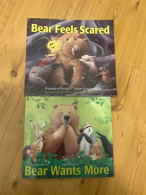 The Bear books.: Bear Wants More, Bear Feels Scared, by Karma Wilson | eBay