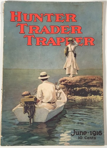 Hunter Trader Trapper orig 1915 Hunting Fishing Trapping Magazine | eBay