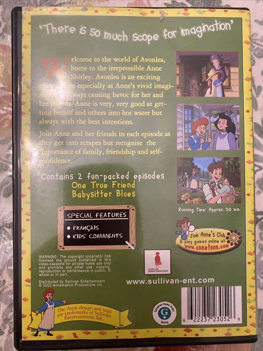 Anne Of Green Gables Animated Series