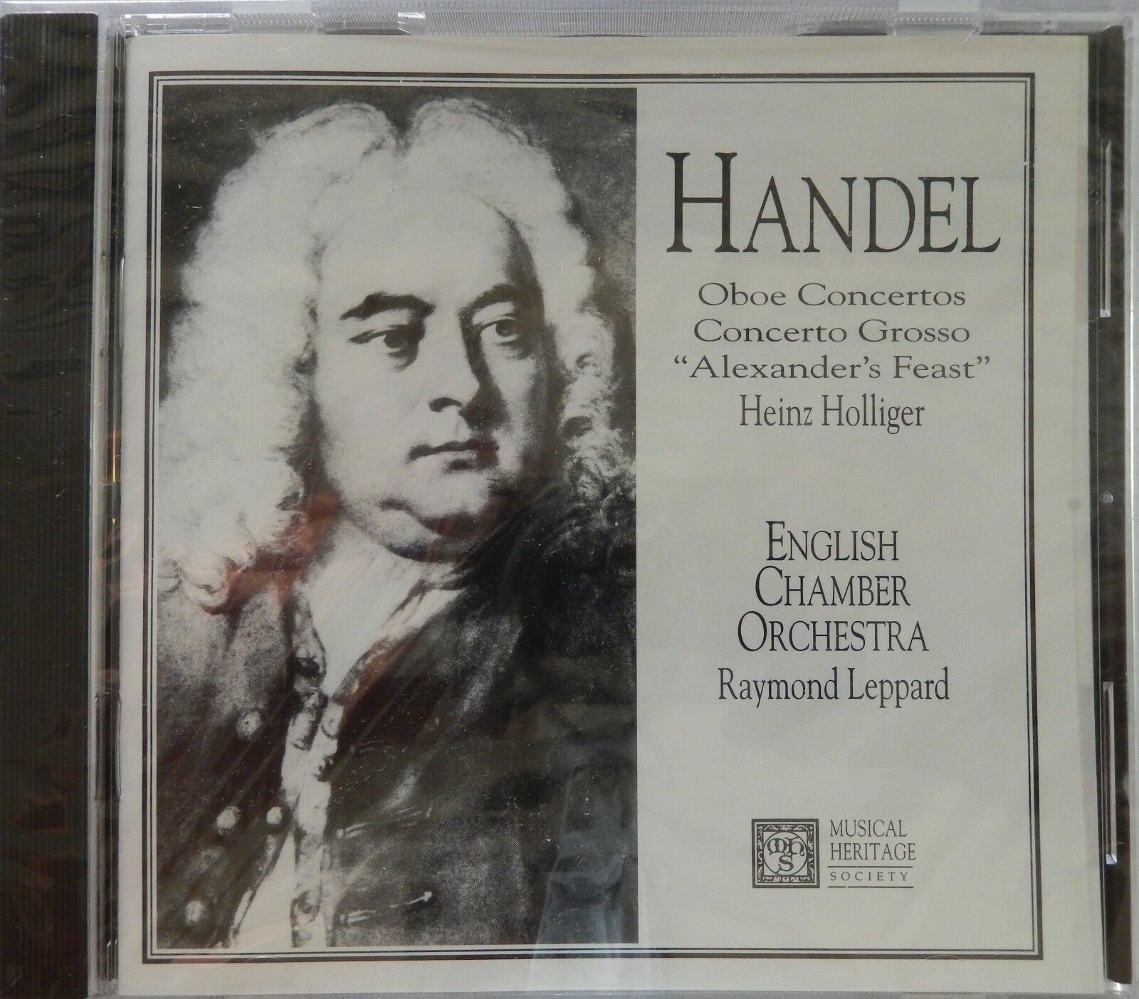 Handel Oboe Concertos, Musical Heritage Society, Kings College ...