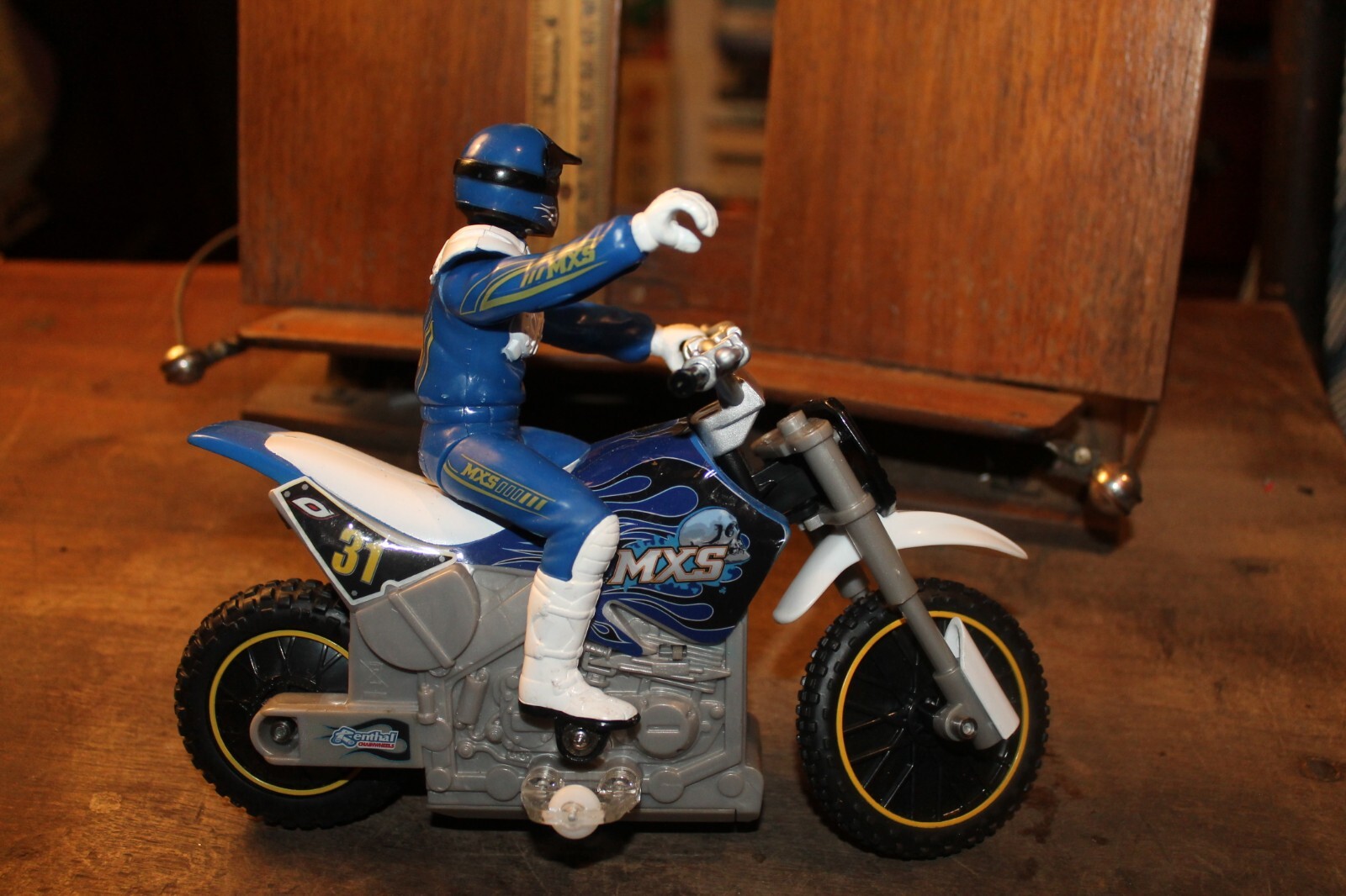 Tyco Radio Control Motorcycle Dirtbike Motocross UNTESTED as is NO ...
