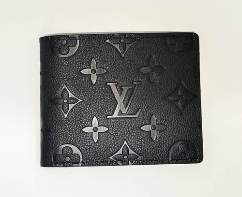 Louis Vuitton Eclipse LV Monogram Black Leather Bifold Wallet for Men | eBay