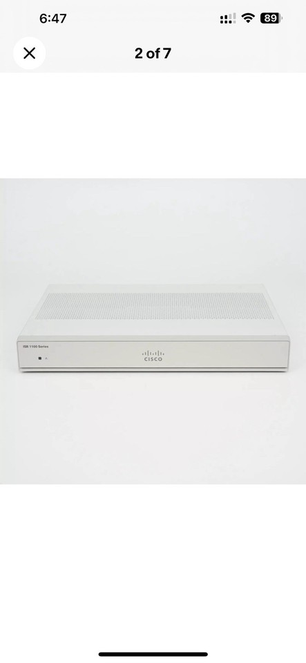 Cisco C1111-8P Router Silver | eBay