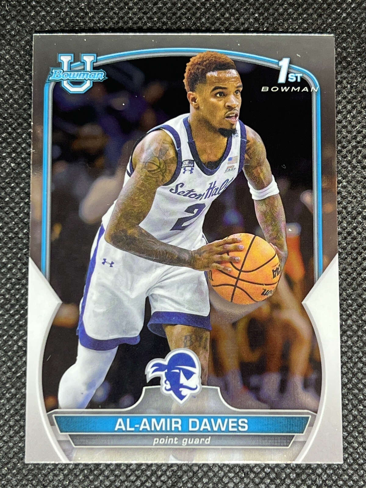 2022-23 Bowman Chrome University AL-AMIR DAWES RC #63 ROOKIE CARD Seton Hall | eBay