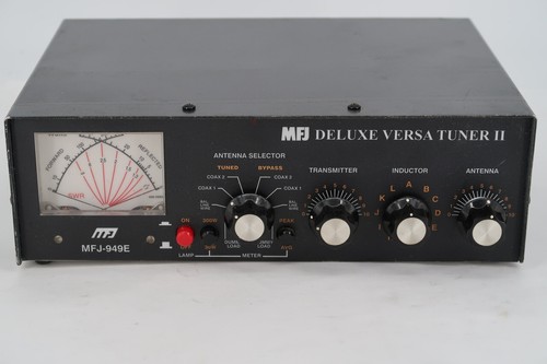 U17096 Used MFJ-949E Deluxe Versa Tuner II Antenna Tuner | eBay