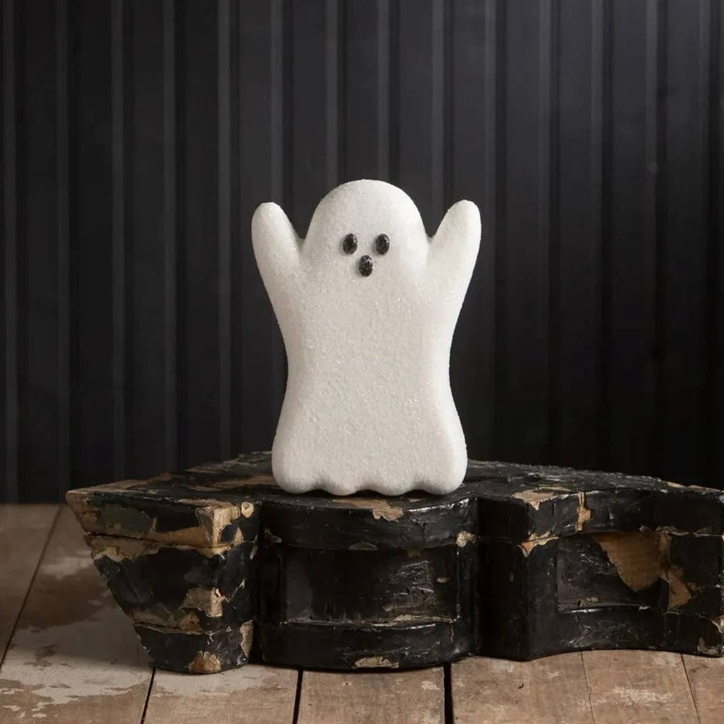 New Bethany Lowe Medium 7" Peeps Marshmallow Ghost Halloween Peep ...