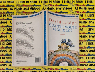 Book Libro QUANTE VOLTE FIGLIOLO david lodge 1996 TASCABILI 464 ...