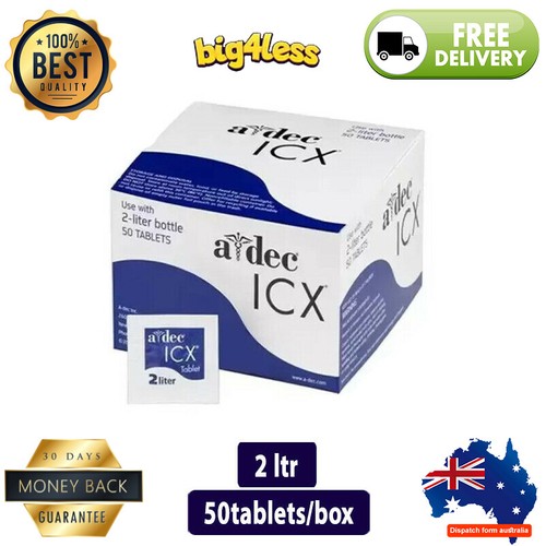 Adec Icx Waterline Treatment Tablets ( 2 Litre) Dark Blue #50tablets ...