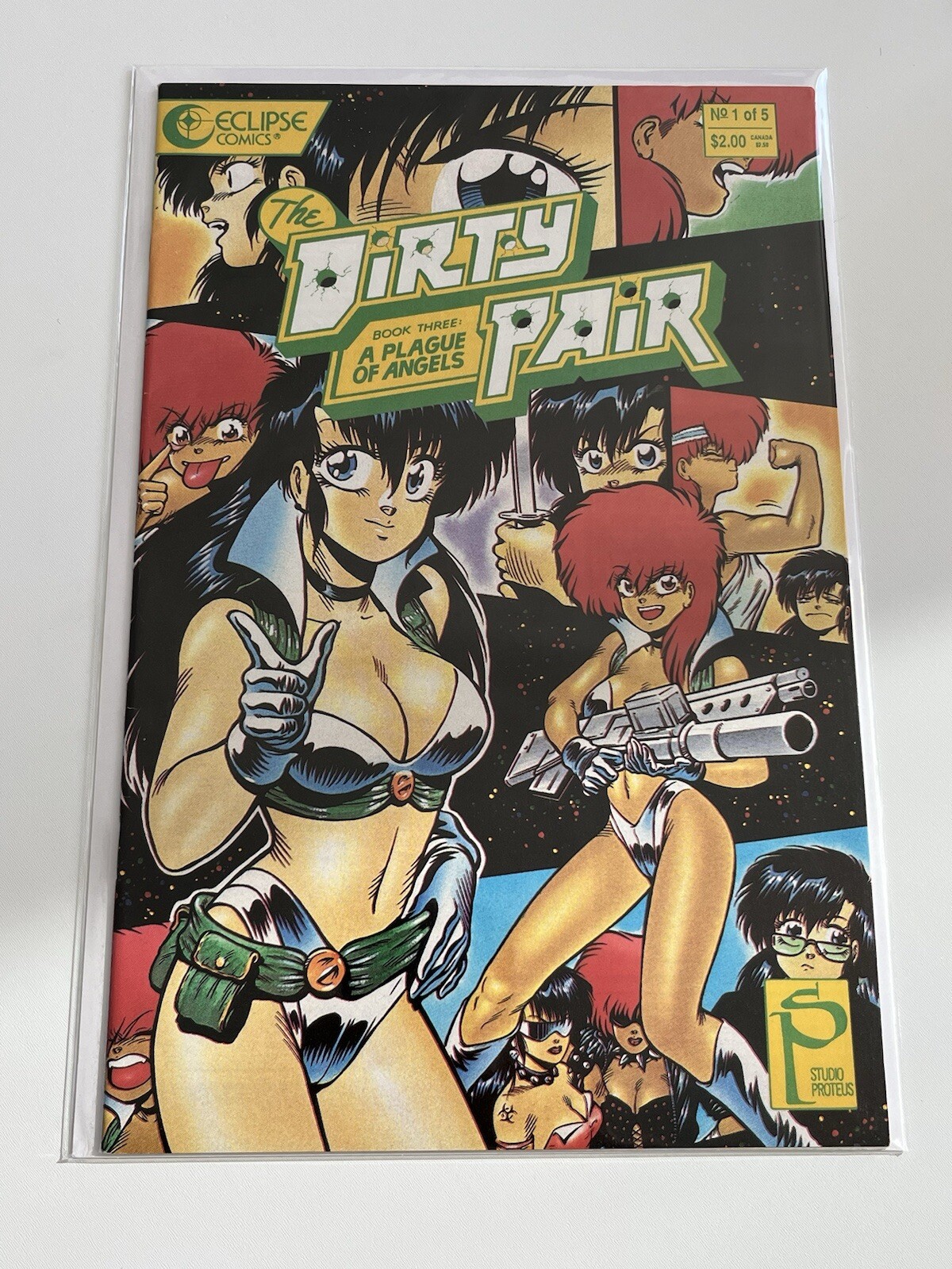 Eclipse Comics - Dirty Pair: A Plague of Angels #1 - 1990-08-01 | eBay