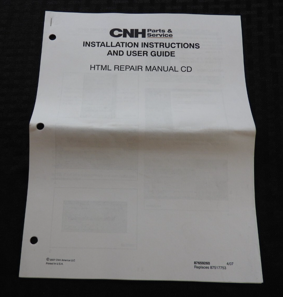 2008-11 Custodia IH Puma 115 125 140 155 Tractor Service Repair Manual ...