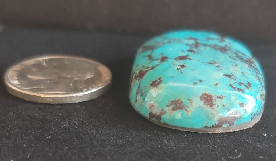 Superb, Stabilized, Blue Kingman turquoise cabochon. 15 Grams. Item #5 ...