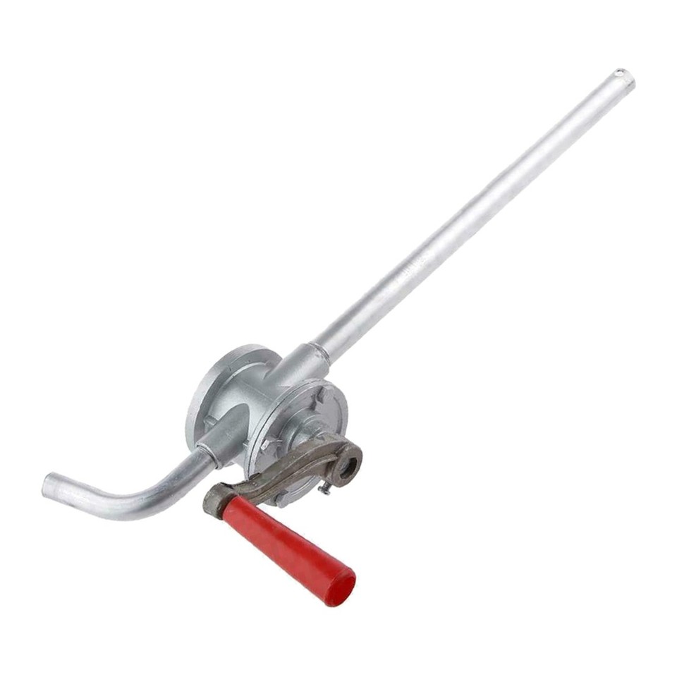 Manual Hand Crank Rotary Pump Oil Fuel Transfer Suctin Drum For Gas Oil ...