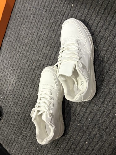 Men’s White Trainers Size 9 Chunky Boohoo | eBay UK