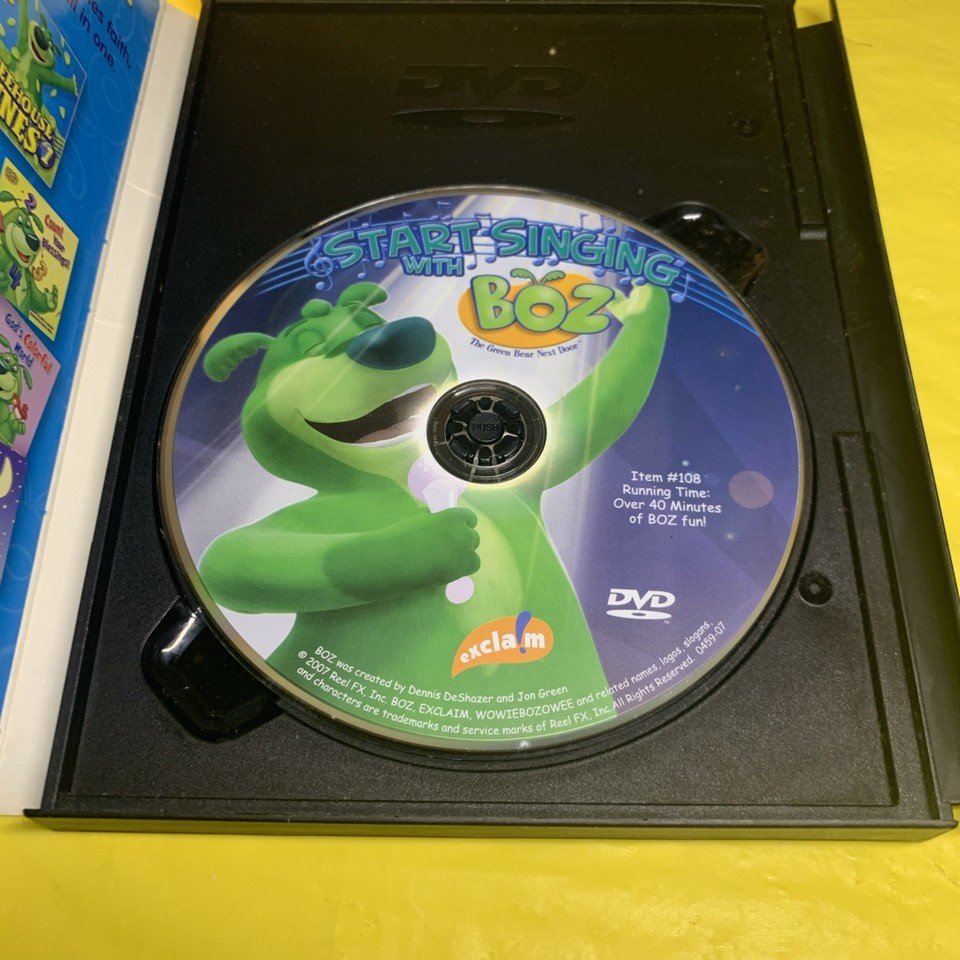 Start Singing With Boz DVD 20+ Songs Sing-Along Songs | eBay