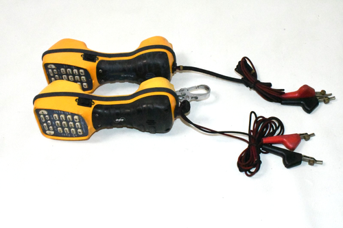Lot of (2) Fluke Networks TS44 Deluxe Telephone Butt set | eBay