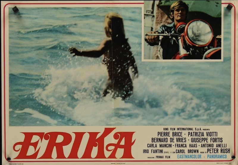 ERIKA THE PERFORMER Italian fotobusta movie poster 2 SEXPLOITATION 1972 ...
