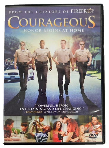 Courageous Dvd Video Movie PG-13 Family Drama | eBay