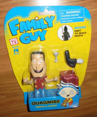 Family Guy "QUAGMIRE" Create-A-Figure Action Figure 2013 | eBay