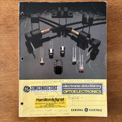 GE General Electric Electronic Data Library Optoelectronics 1982 Book ...