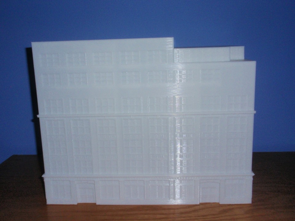 HO Scale M & R building High Rise / Office Building Skyscraper Sky ...