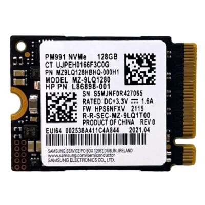 Samsung PM991 128GB Internal Solid State Drive - M.2 2230 ...