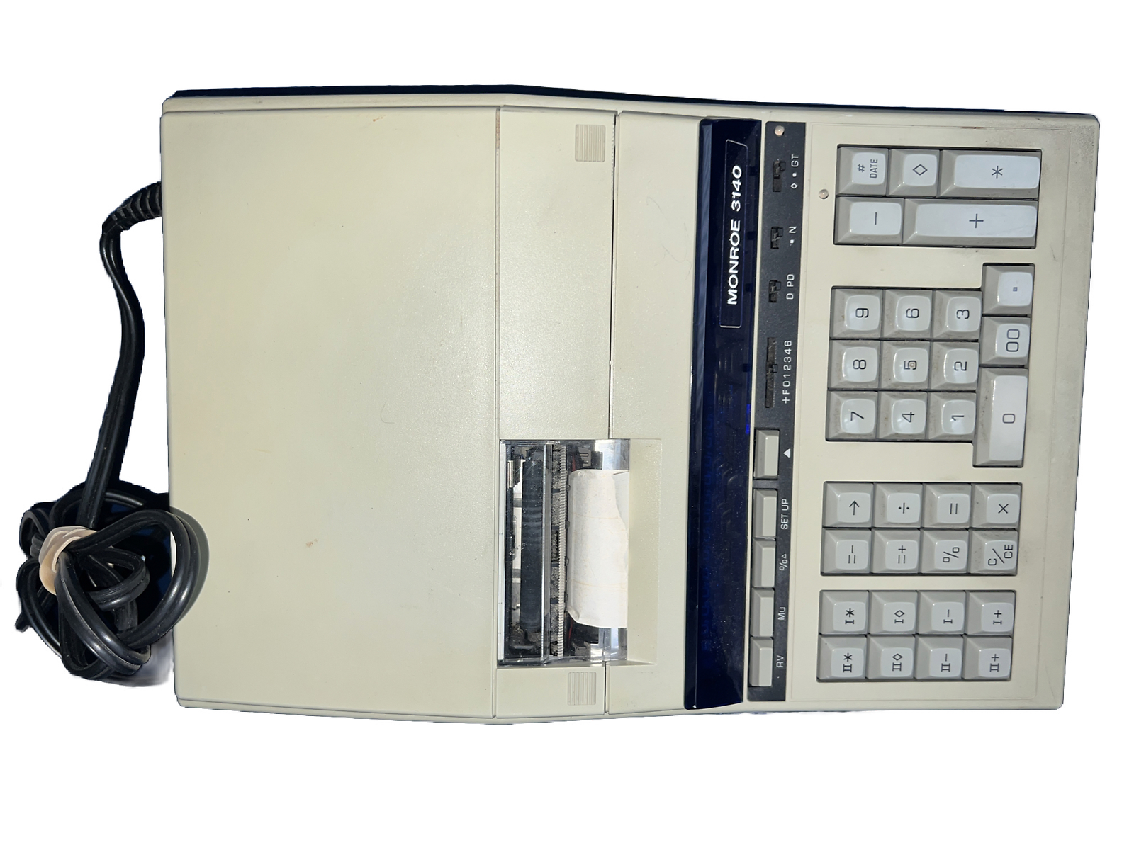 Monroe 3140 Commercial Adding Machine Business Printing Calculator for ...