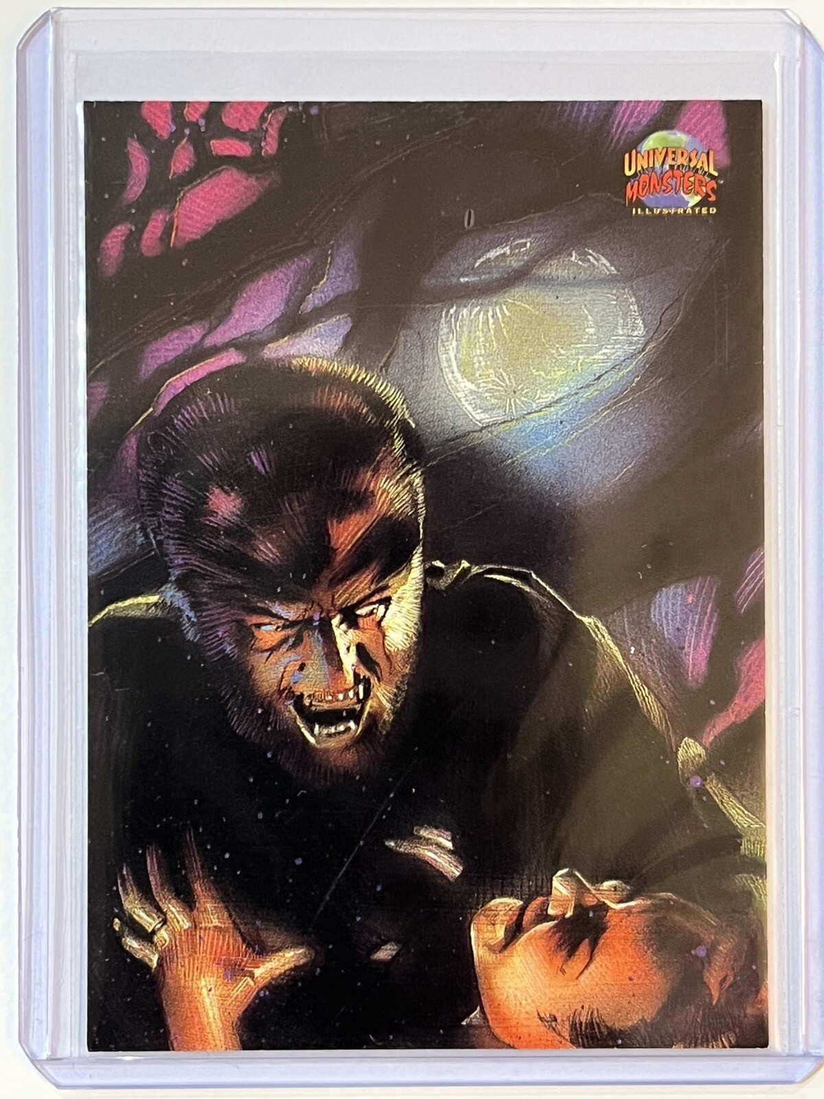 Topps 1991 Universal Studios Monsters Trading Card Series The Wolf Man ...