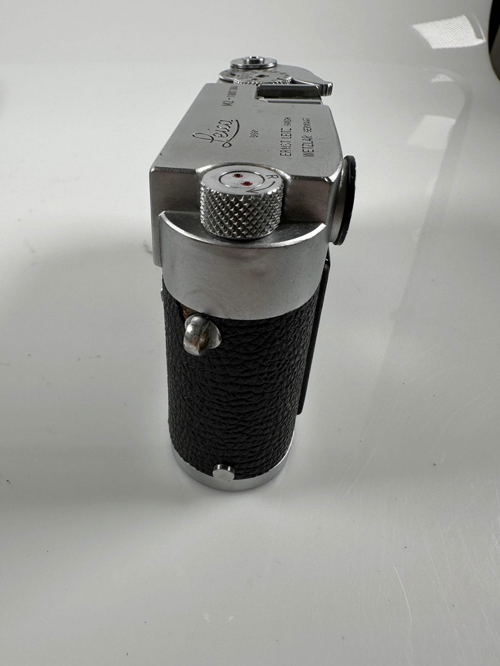Leica M2 35mm rangefinder film camera body chrome self timer | eBay
