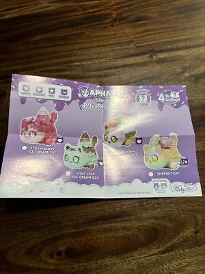 Aphmau Replacement Collector Paper - Sparkle Ice Cream Series | eBay