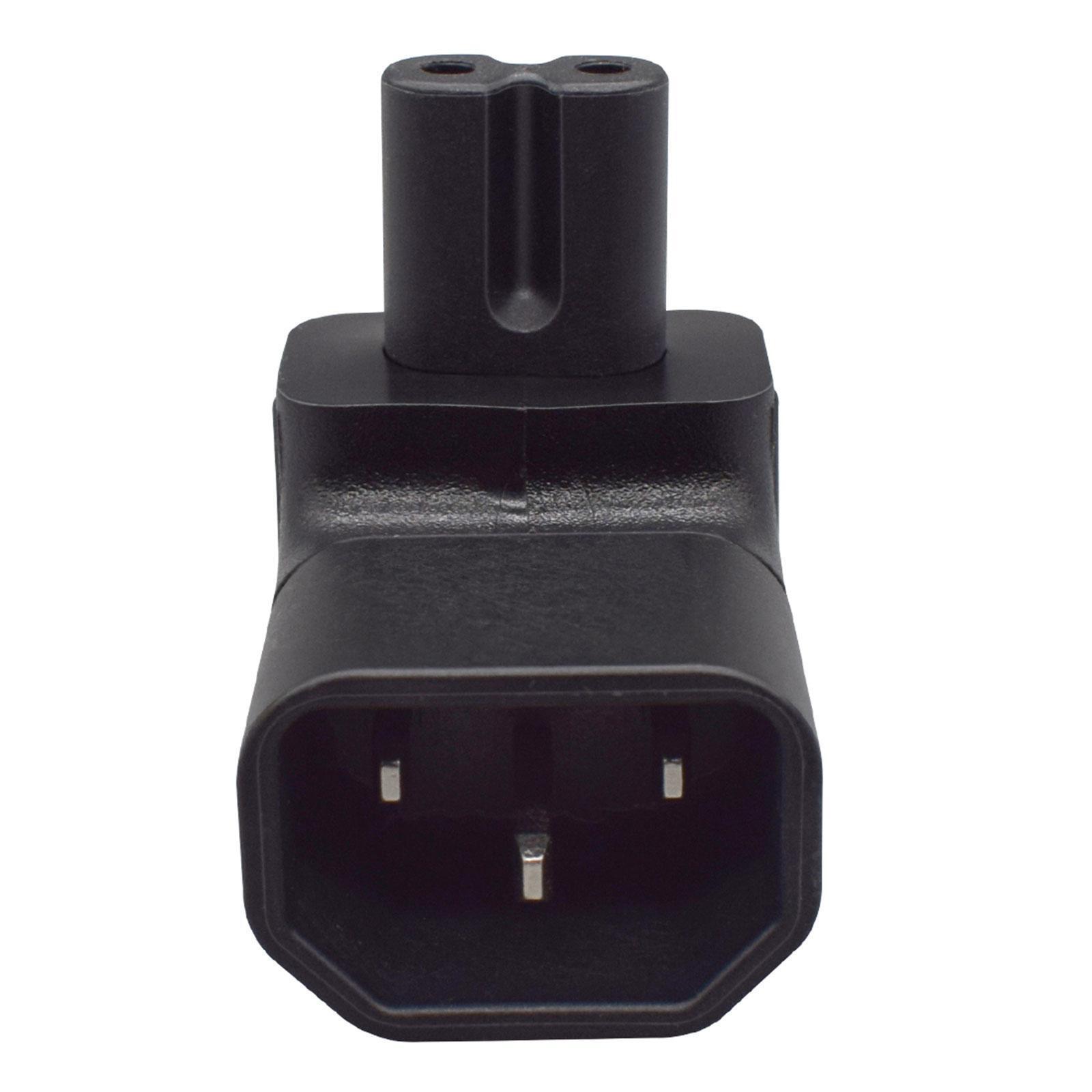 IEC320 C14 to C7 Power Adapter PVC C14 Male to C7 Female for Home | eBay
