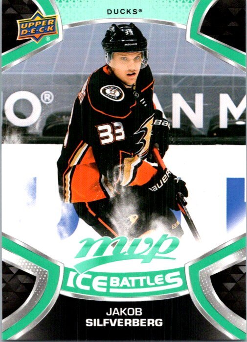 2021-22 Upper Deck MVP #133 Jakob Silfverberg Ice Battles | eBay