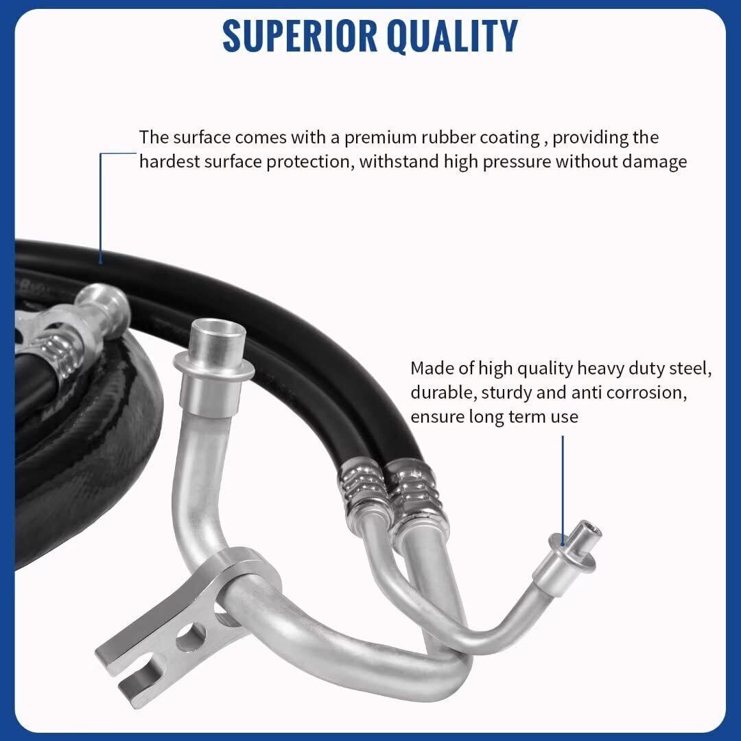 AT34653 Rear AC Line Set For 2009-2016 Chevrolet Traverse Rear ...