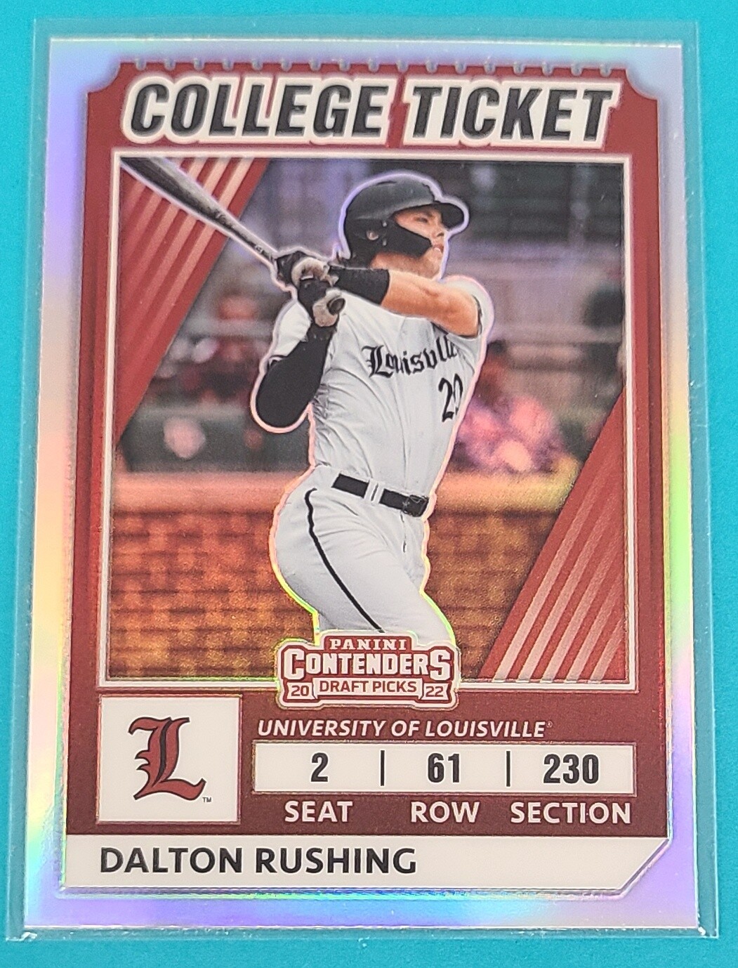 2022 Panini Elite Extra Edition - College Tickets Optic Holo Prizm #CTO ...