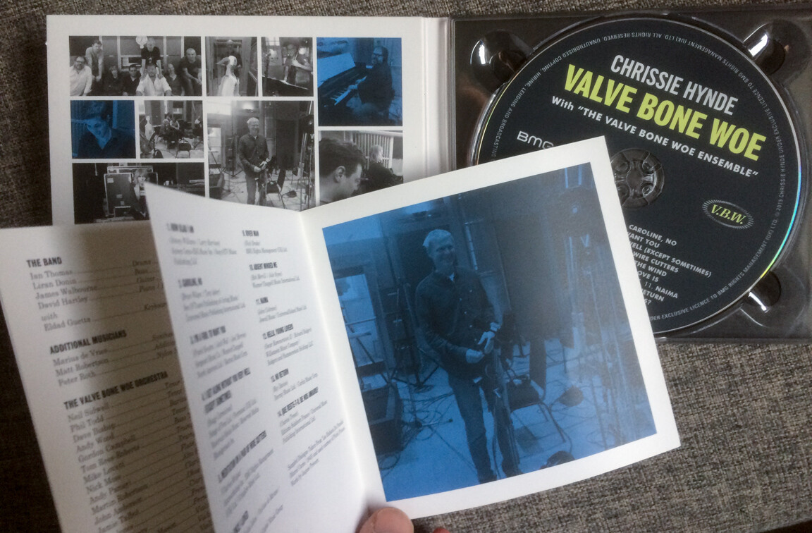 Chrissie Hynde with The Valve Bone Woe Ensemble - Valve Bone Woe. CD ...