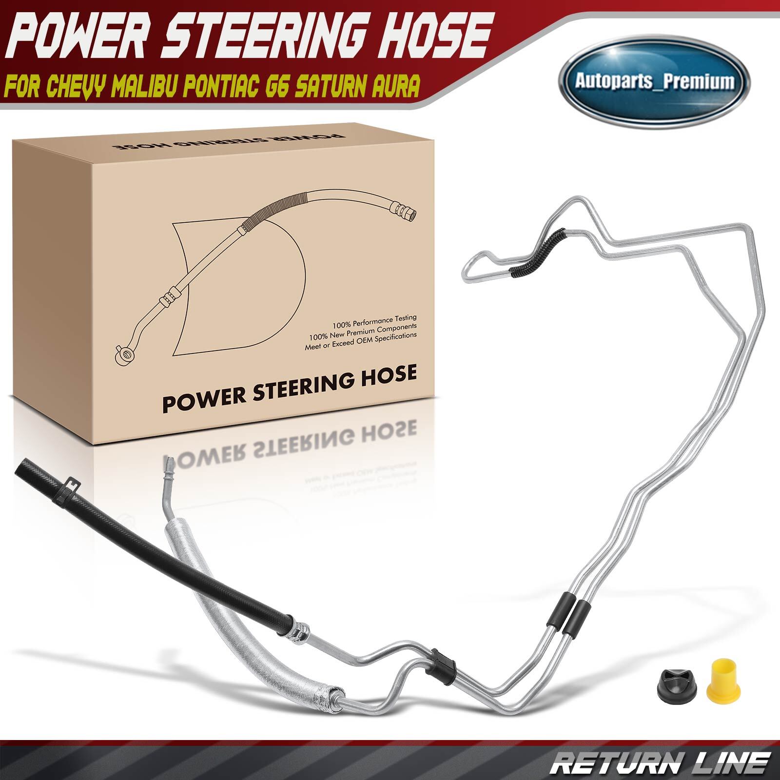 Power Steering Return Hose Assembly for Chevrolet Malibu Pontiac G6 ...