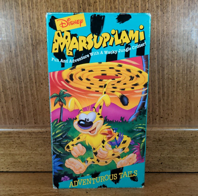 Disney Marsupilami Adventurous Tails Rare VHS Tape Collectible TESTED ...