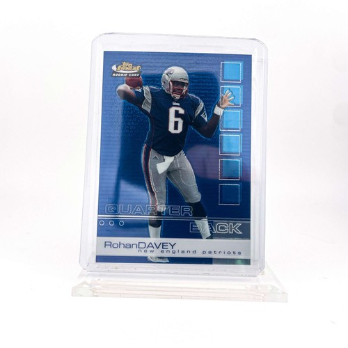 Rohan Davey Rookie - 2002 Topps Finest - New England Patriots & LSU ...