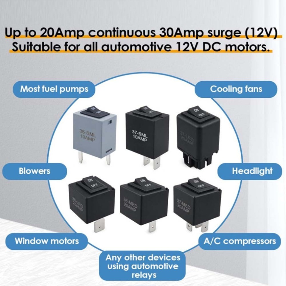 Relay Tester Diagnostic Scan Tool Kit for Automotive Fuel Pump Relay ...