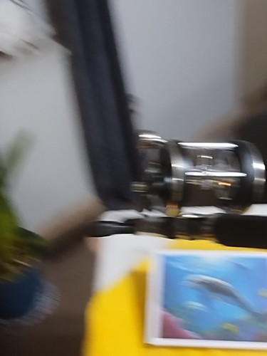 New Trolling Fishing Rod Contender 7' Med 20-25lb And Reel Calypso Blue ...