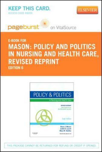 Policy and Politics in Nursing and Healthcare by Judith K. Leavitt ...